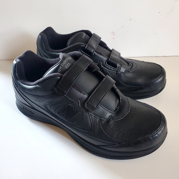 New Balance | Shoes | New Balance Black Double Strap Walking Shoes Mens ...